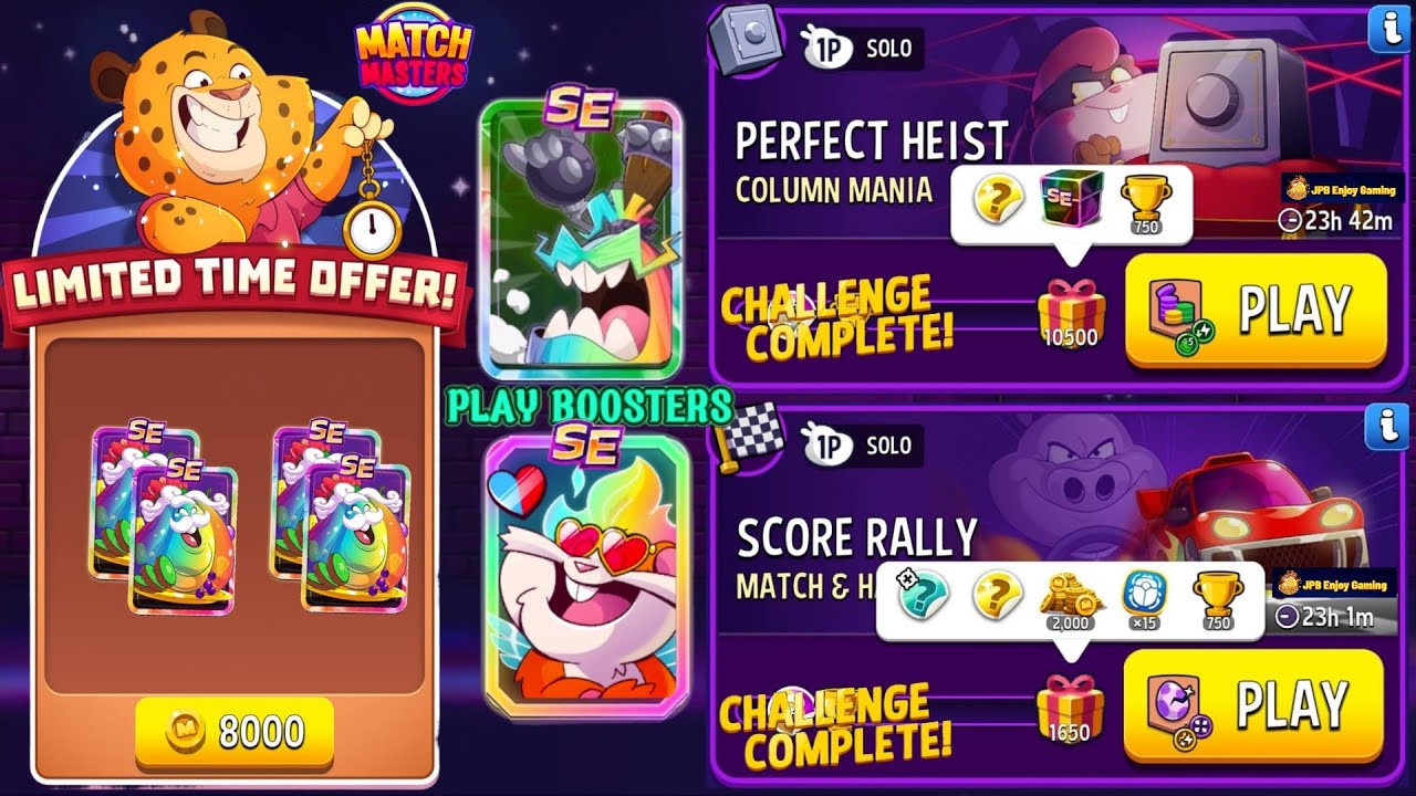 8,000 Coins 2 JELLY SE Booster/ 2 Solo/Column Mania+Gimme Green/ Match And Hatch 🐣 Super Sized ...