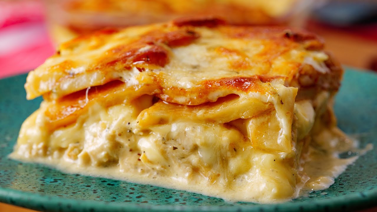 Musaca cu pui si cascaval - Idei de retete - YouTube