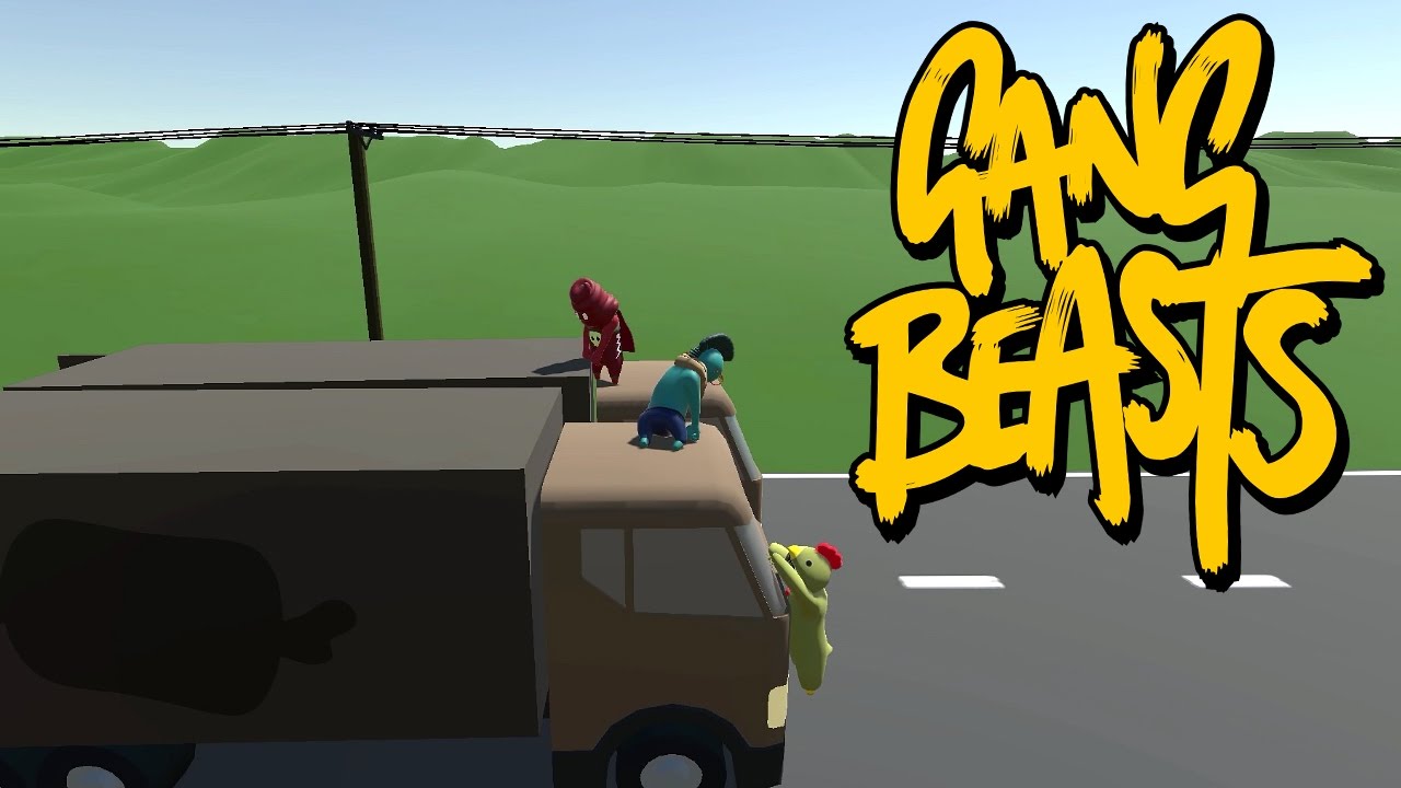 GANG BEASTS ONLINE - Just Let Go Chicken. I Won't Hurt... - YouTube