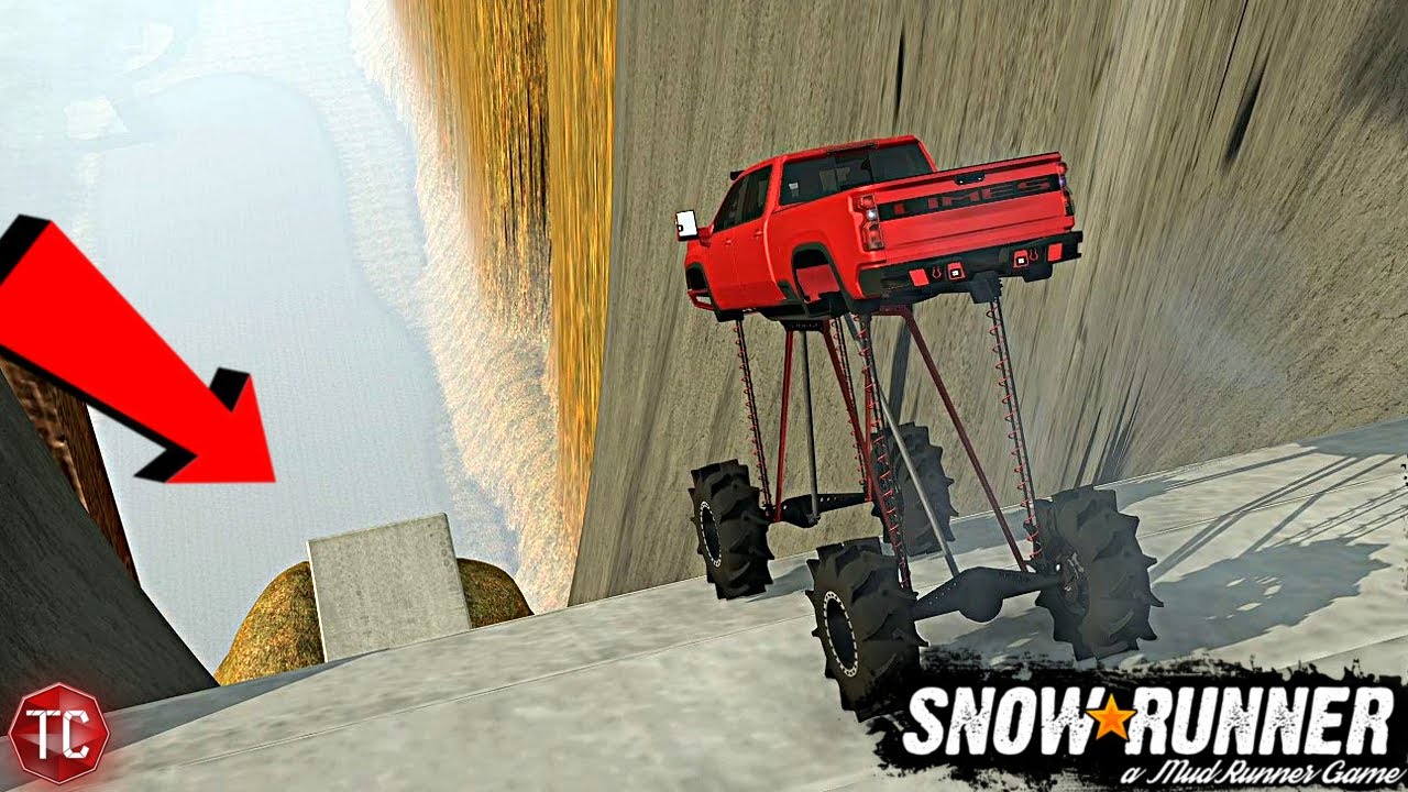 SnowRunner: STRETCHED LIFT KIT vs BIGGEST JUMP! (And MORE!) - YouTube