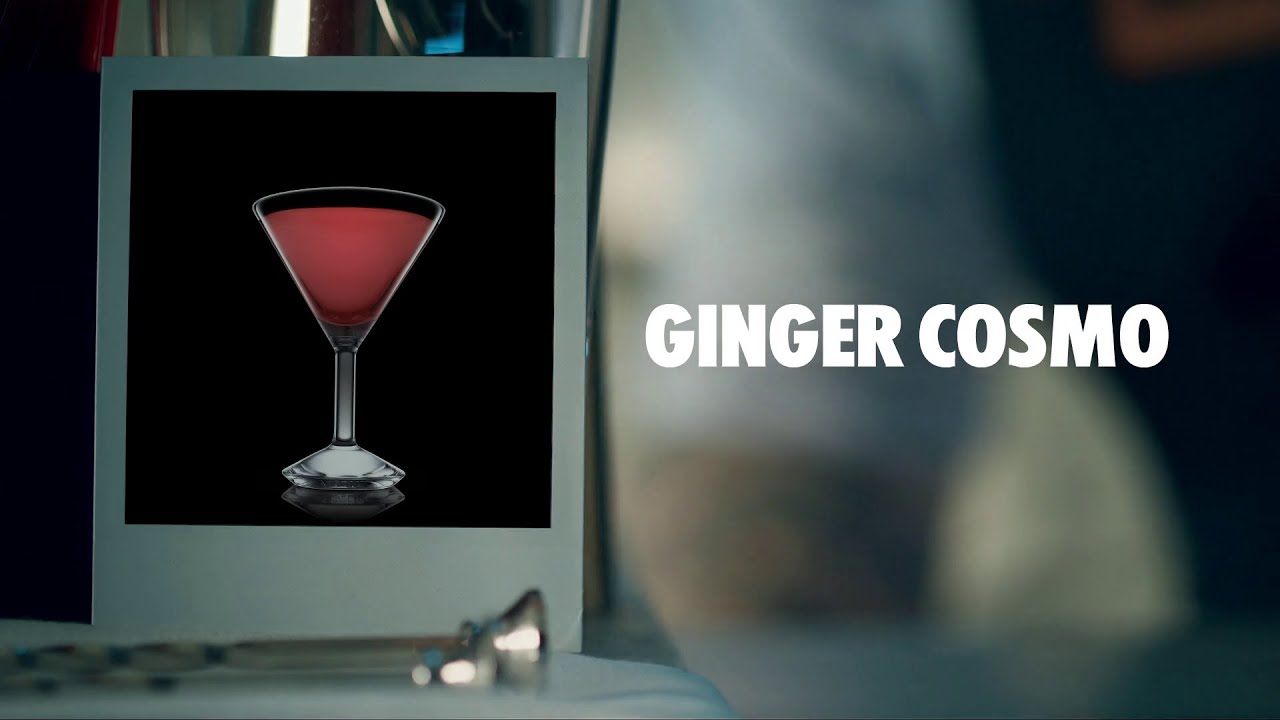 GINGER COSMO DRINK RECIPE - HOW TO MIX - YouTube