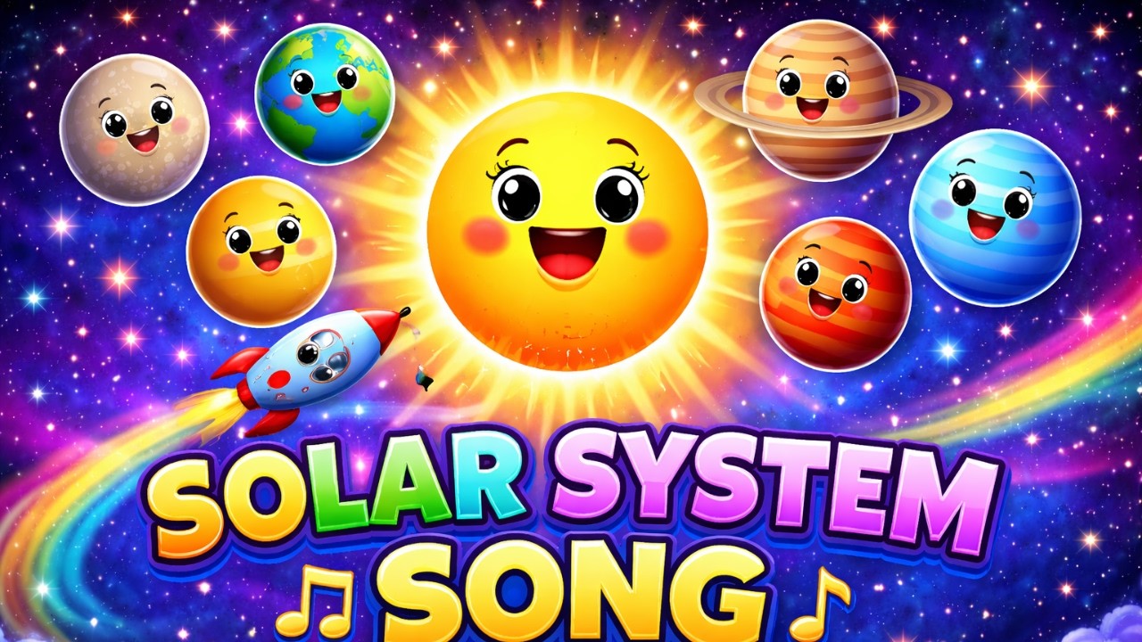 Solar System Song 🌍🪐 | Learn All 8 Planets with Fun Music! - YouTube