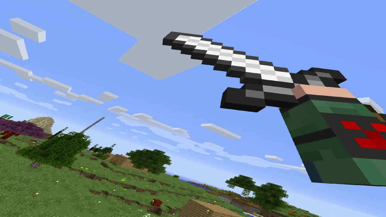 VR Experience #2: Minecraft Vivecraft (Modded) - YouTube