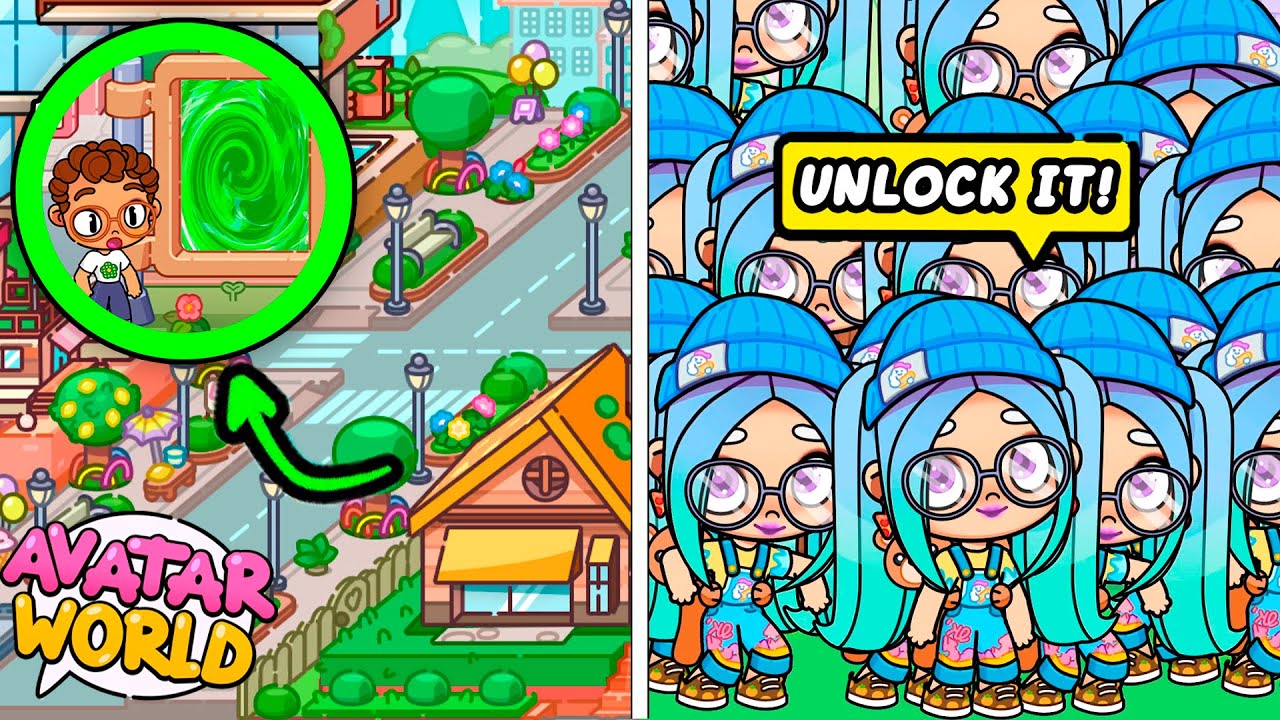 UPDATE! CLONING CHARACTERS IN AVATAR WORLD 😍 SECRETS, HACKS AND BUGS ...