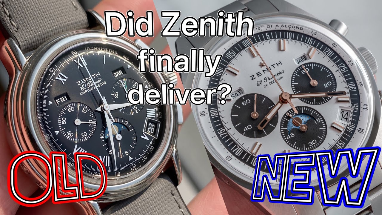 Zenith listens to Uptick: Chronomaster Original Triple Calendar - YouTube