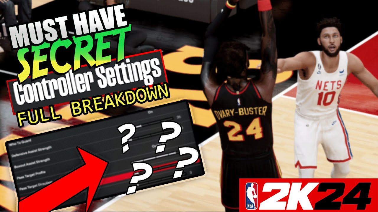 2K24 OP CONTROLLER SETTINGS AND CONFIGURATION FOR REC PRO-AM AND PARK ...