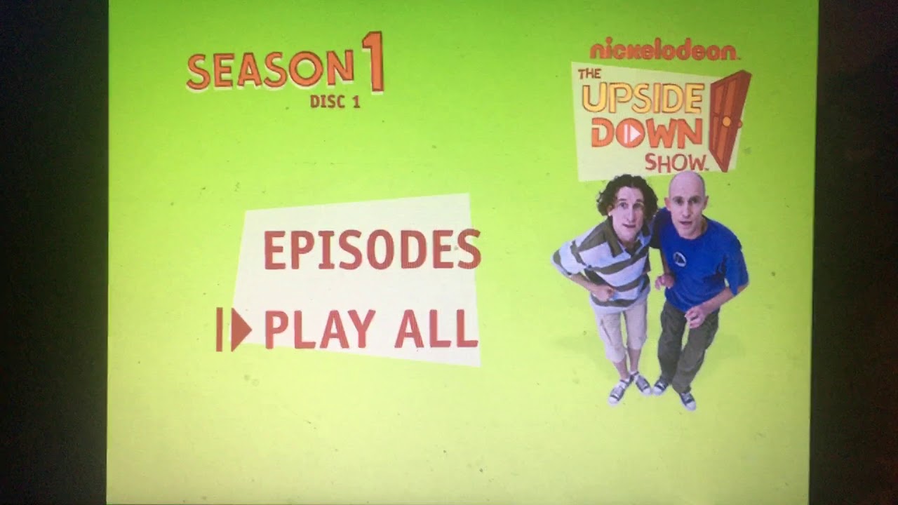 The Upside Down Show Menu walkthrough - Disc 1 - YouTube