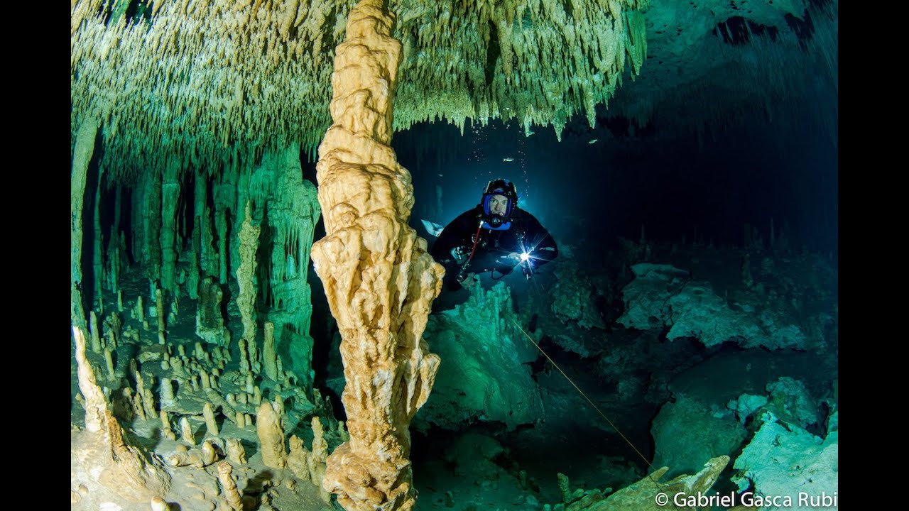 When the walls close in!!! Filming in unexplored sunken cave systems ...