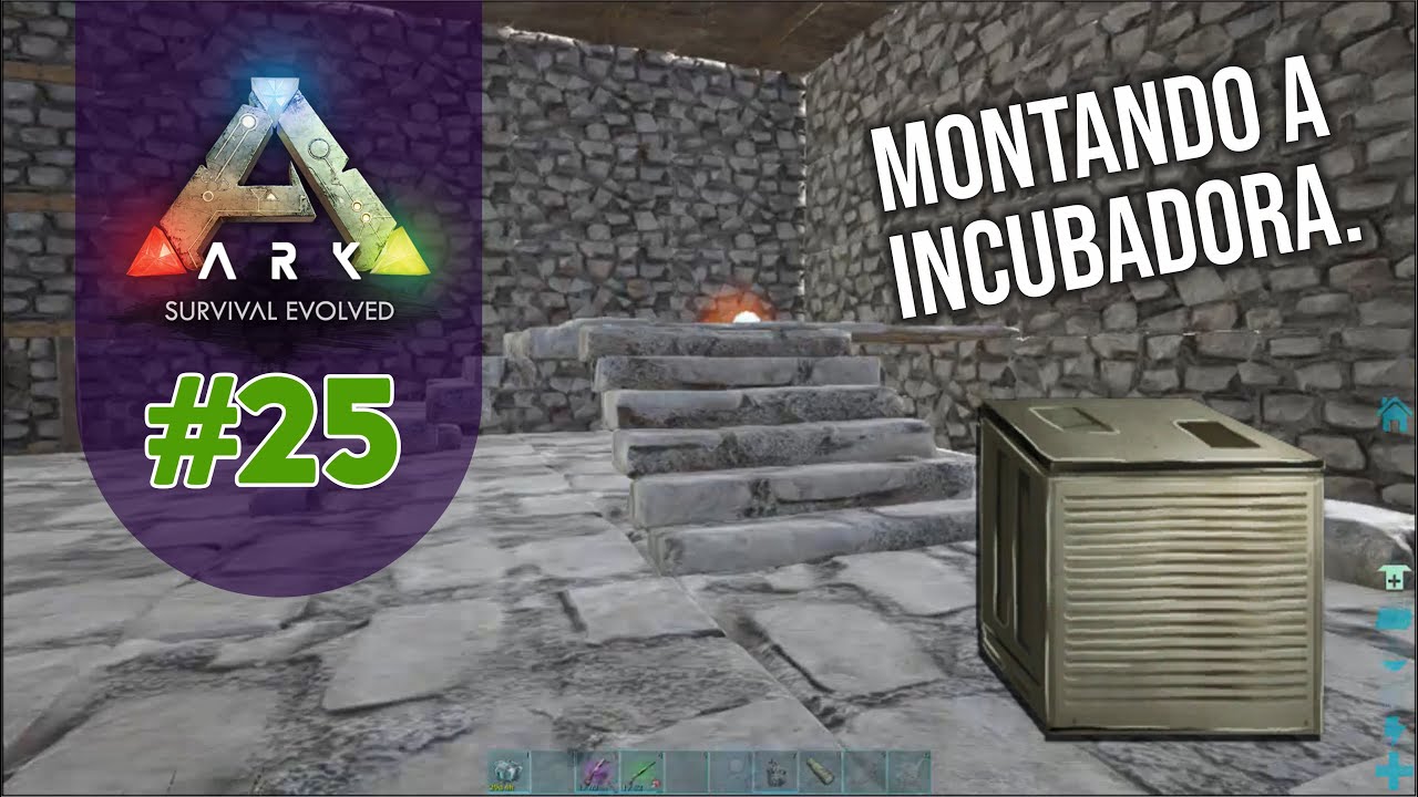MONTANDO A INCUBADORA.- ARK:SURVIVAL EVOLVED - THE ISLAND VANILLA - #25 ...