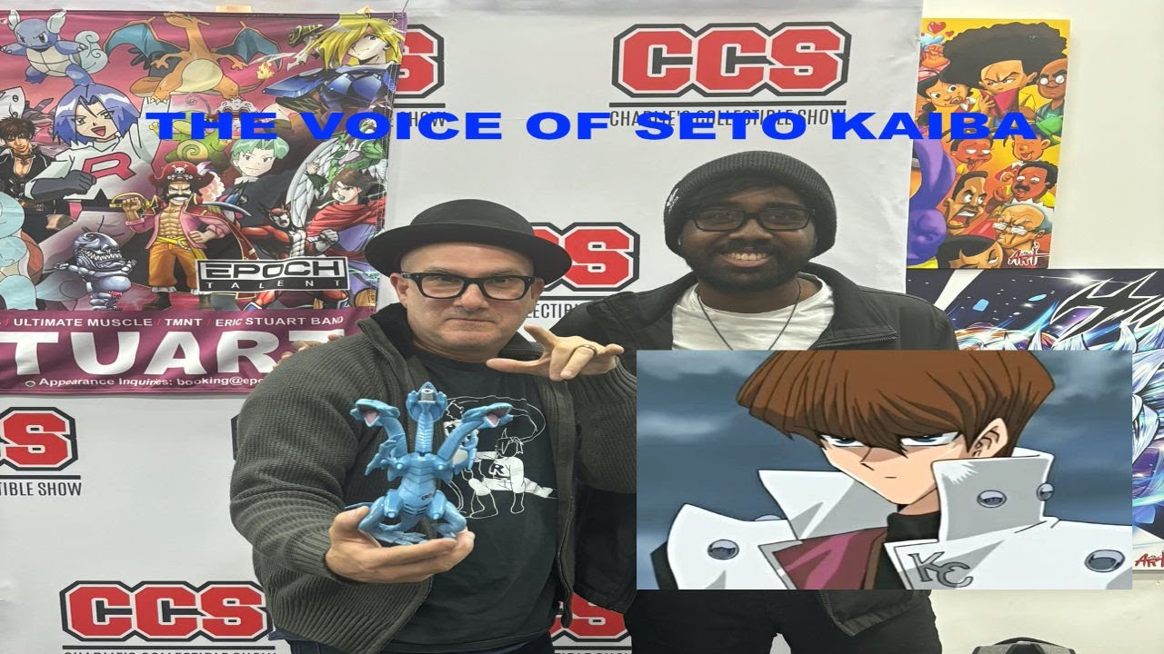Meeting Eric Stuart - The voice of Seto Kaiba from Yu-Gi-Oh!! - YouTube