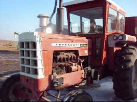 Cockshutt 1750 Cold Start - YouTube