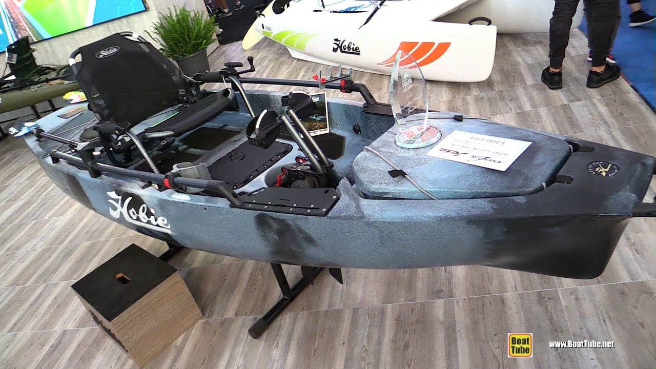 2020 Hobie Mirage Proangler 12 with Mirage Drive 360 Kayak - Walkaround ...