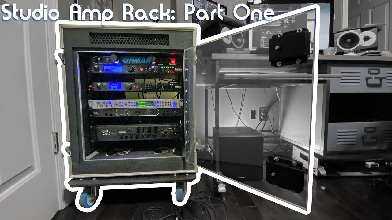 Part 10: Studio Amp Rack Configuration | Home Studio Restoration Build ...
