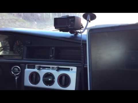 190 3.2 turbo ,test with launch control,diff 2.82