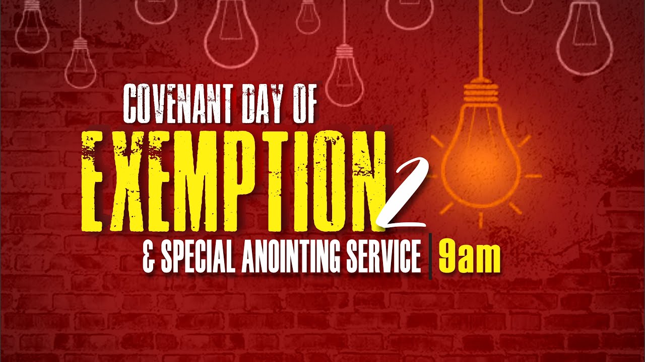 Covenant Day Of Exemption & Anointing Service | 02-19-2023 | Winners Chapel Maryland - YouTube