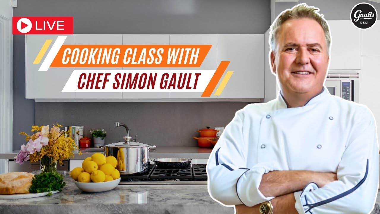 LIVE Cooking Class With Chef Simon Gault! 👨‍🍳 | Chef Simon Gault 'LIVE ...