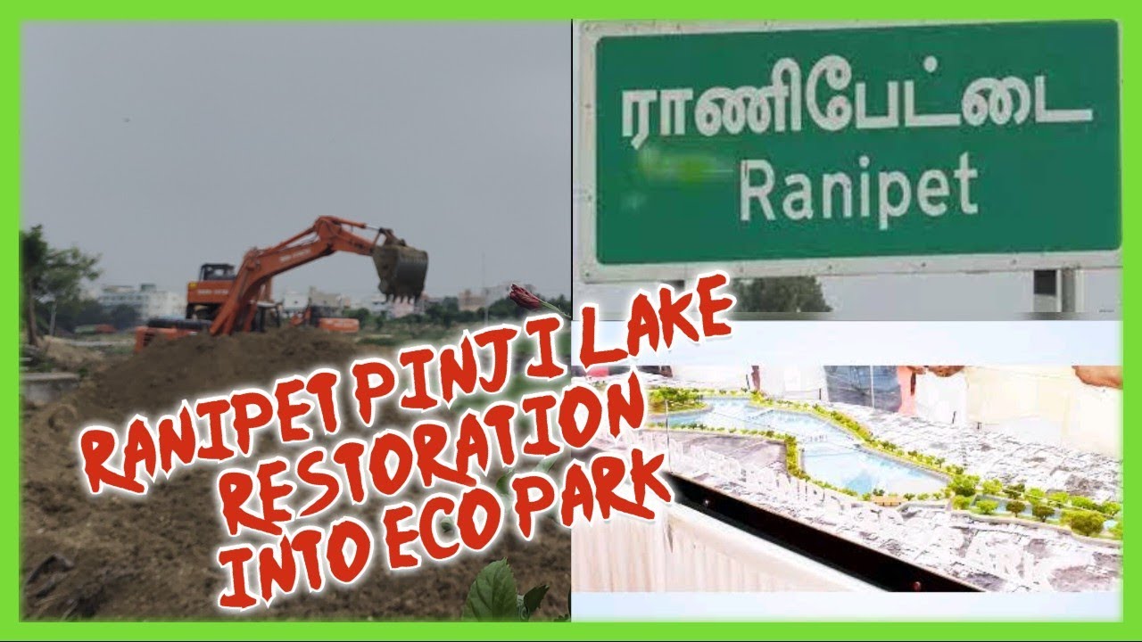Ranipet Pinji Lake|Restoration|Eco Park|Mohanraji's View 🏖️🏞️👏👏 - YouTube
