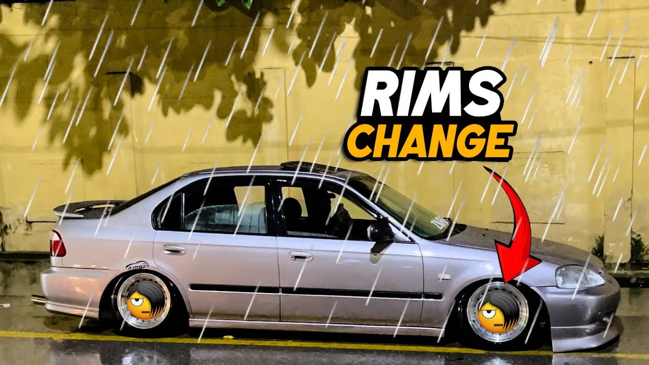 Rims Change in Heavy Rain😍| Feeling the new look - YouTube