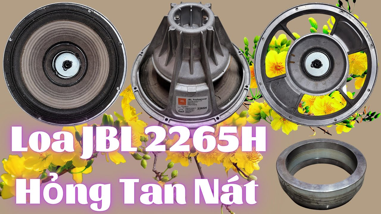 Cách Sửa Chữa Loa Bass 30 JBL 2265H, NDT AUDIO 16/01/2023 - YouTube