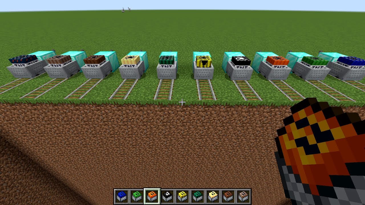 What is the best TNT Minecart ? | Minecraft: Amazing LUCKY TNT MOD ...