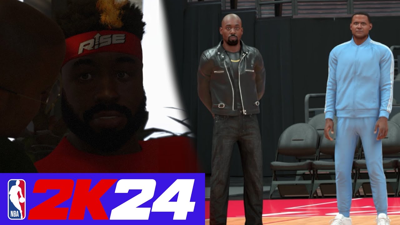 🟧 FLASHBACK STORYLINE!! | NBA 2K24 MYCAREER QUESTS, PARK RUNS & THE REC ...