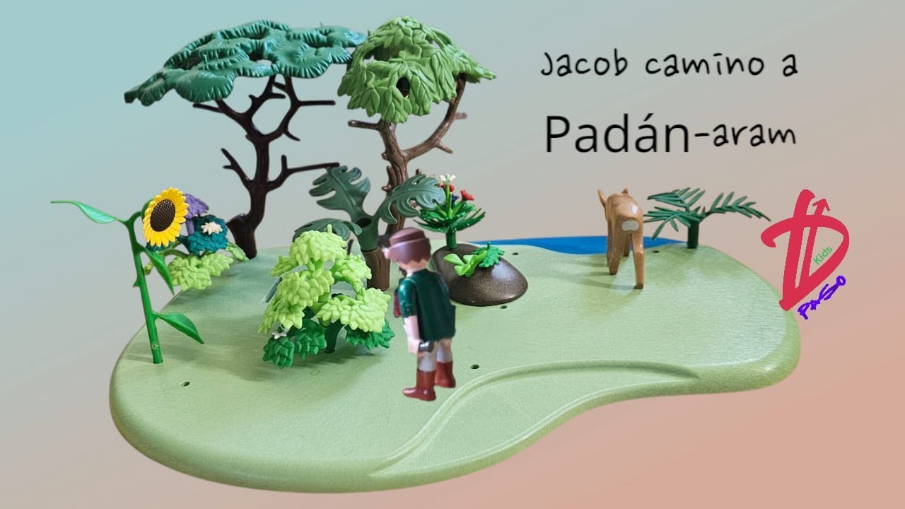 Jacob camino a Padán-aram | 🚶‍♂️‍ ️🛣️🌄🌃| Historias de la Biblia | Dpaso ...