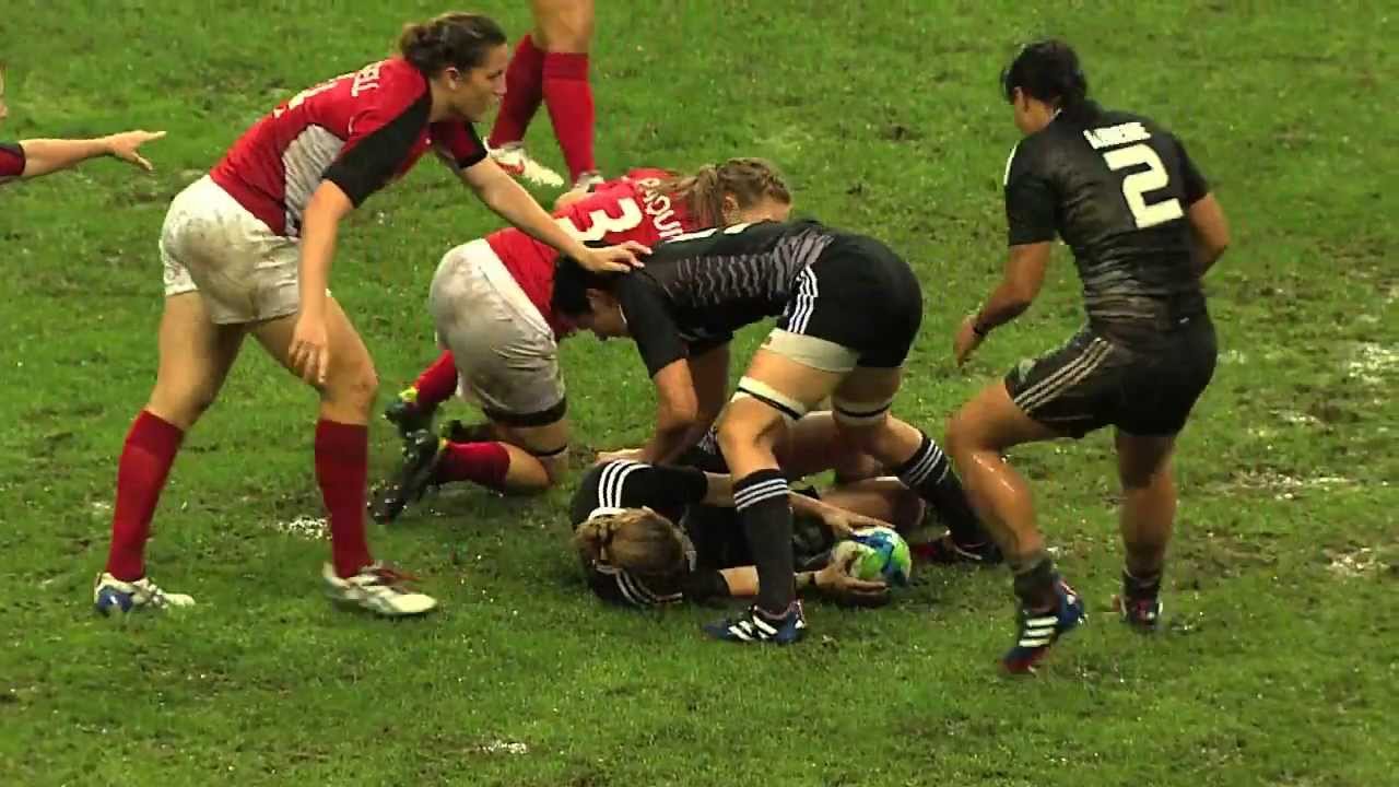 Seven of the BEST TRIES from Women's RWC Sevens - YouTube