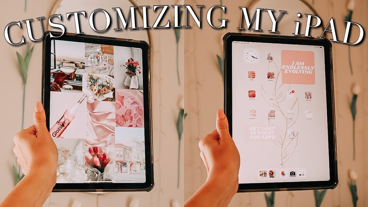 iPAD AIR 2022 CUSTOMIZATION + ORGANIZATION (customizing my new ipad air ...