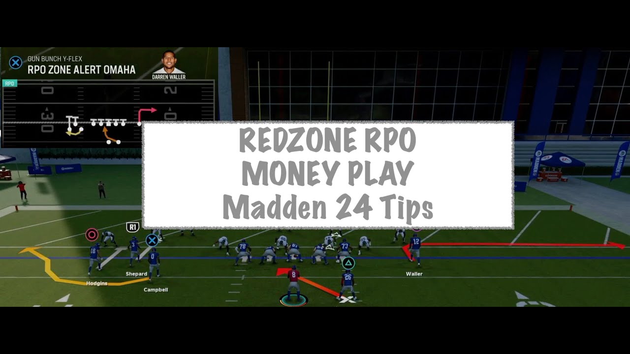 Best Redzone RPO Money Play in Madden 24: Madden 24 Tips and Tricks ...