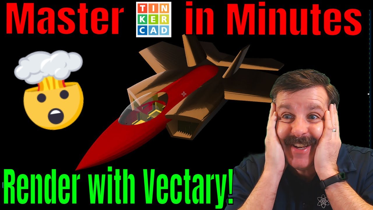 Simple Steps Render a Tinkercad project using Vectary My Metallic F22 ...