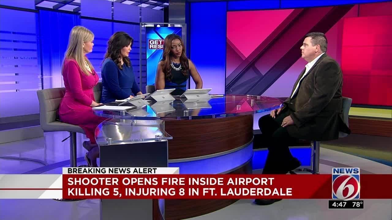 Security expert Zach Hudson speaks on Ft. Lauderdale airport shooting ...