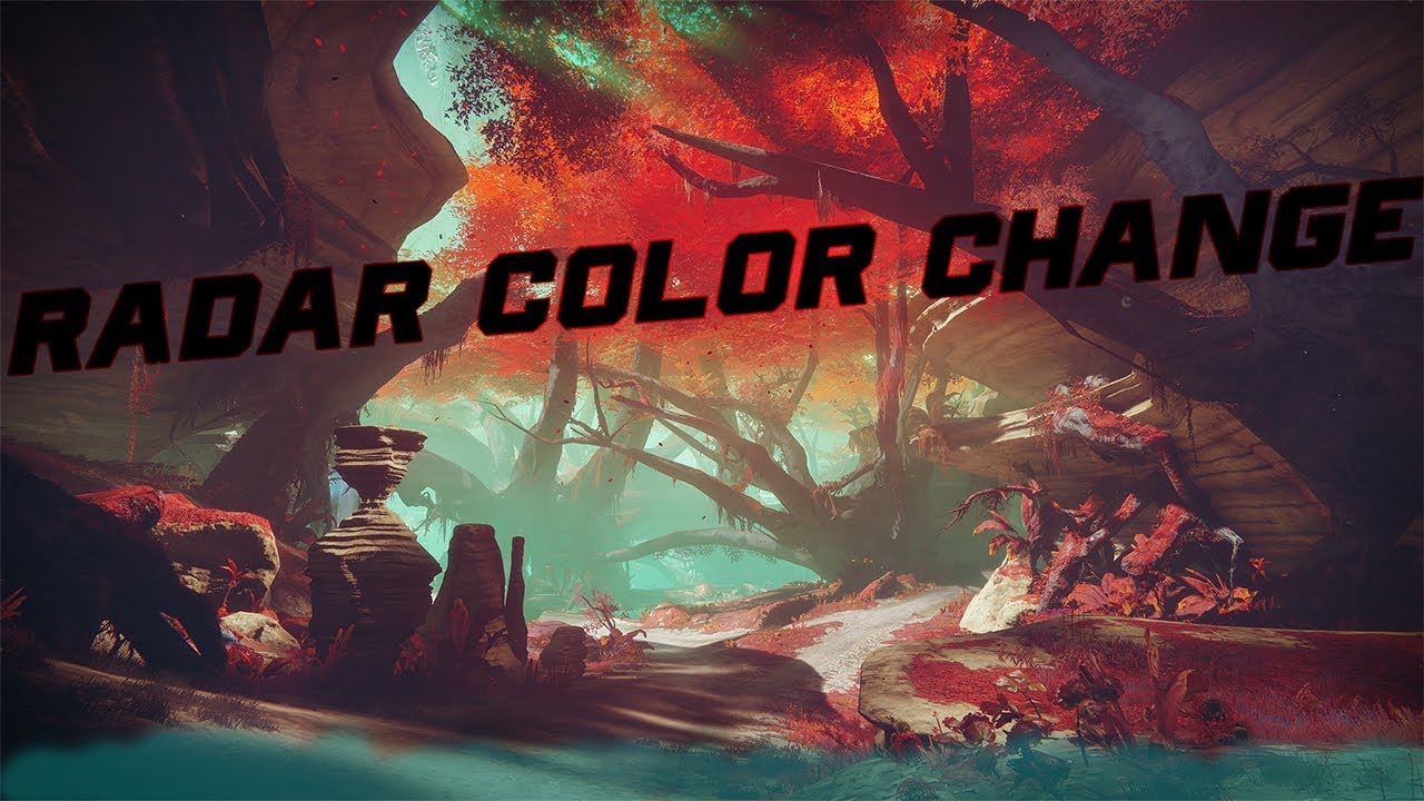 RADAR COLOR CHANGE ( destiny 2 ) - YouTube