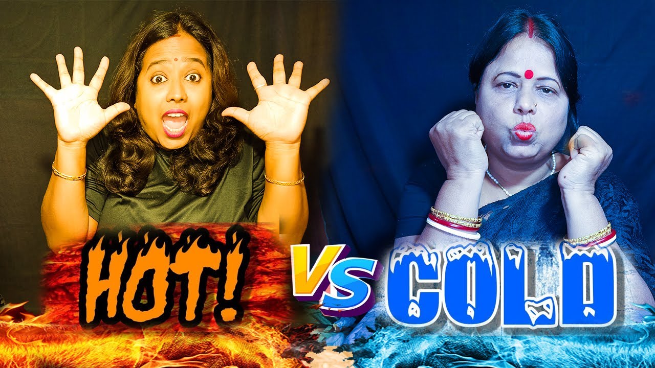 Extreme Hot vs Cold Challenge | Hot vs Cold Competition | Indian Eating ...