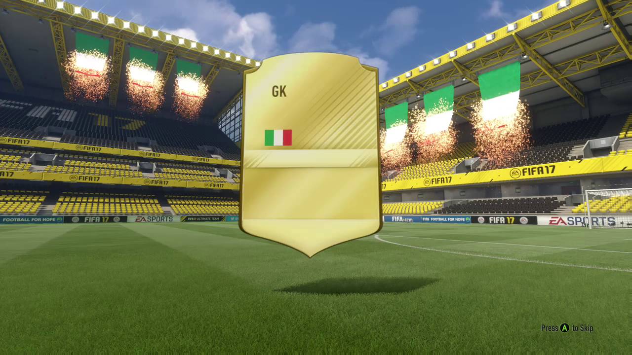 Buffon In A Pack!! FIFA 17 Pack - YouTube