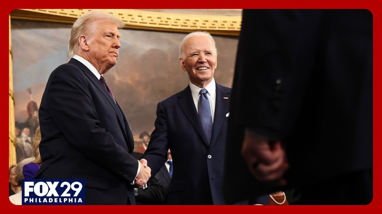President Biden, Vice President Harris introduced at inauguration - YouTube