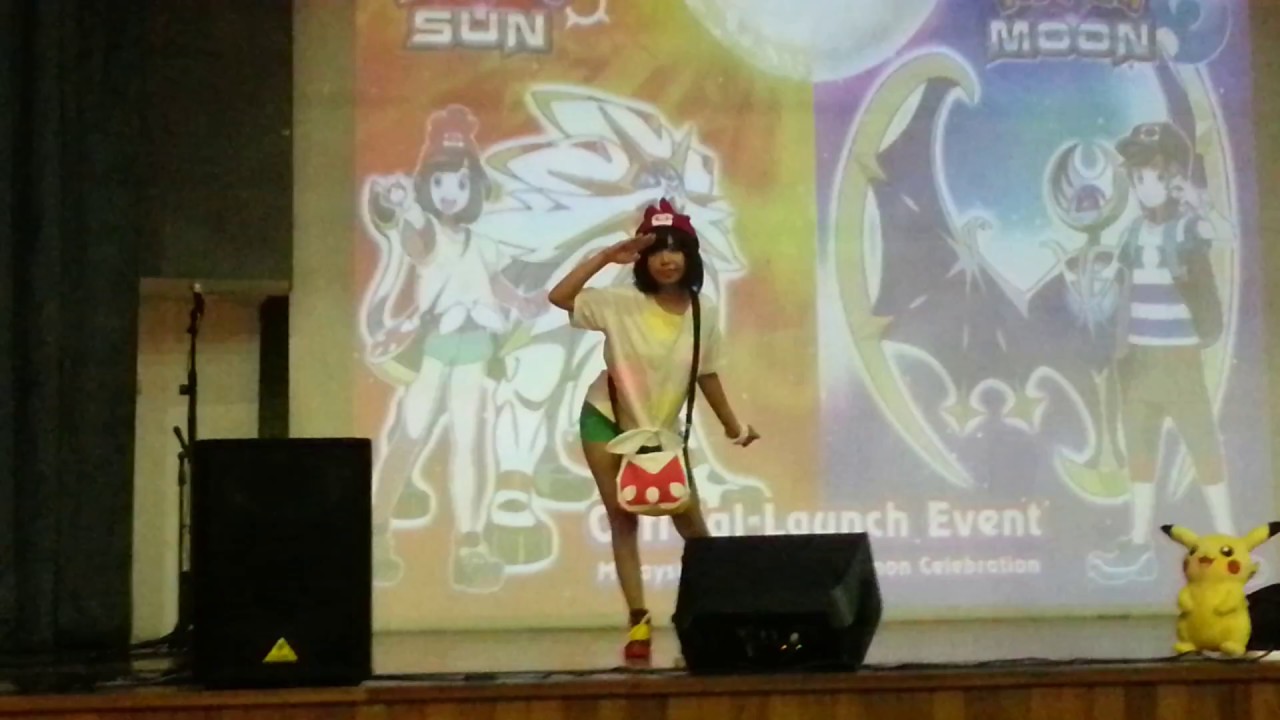 Pokemon Sun & Moon Event Cosplay Runaway - YouTube