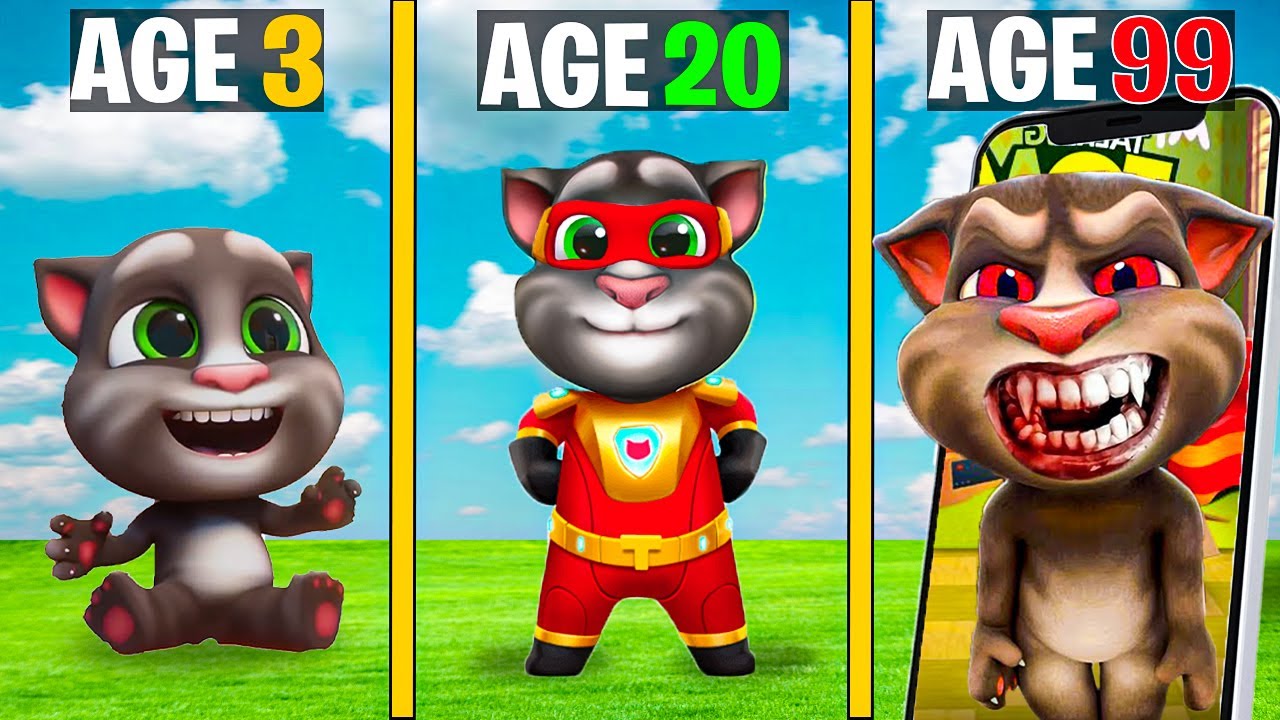 Surviving 99 Years As Talking Tom In GTA 5 - YouTube
