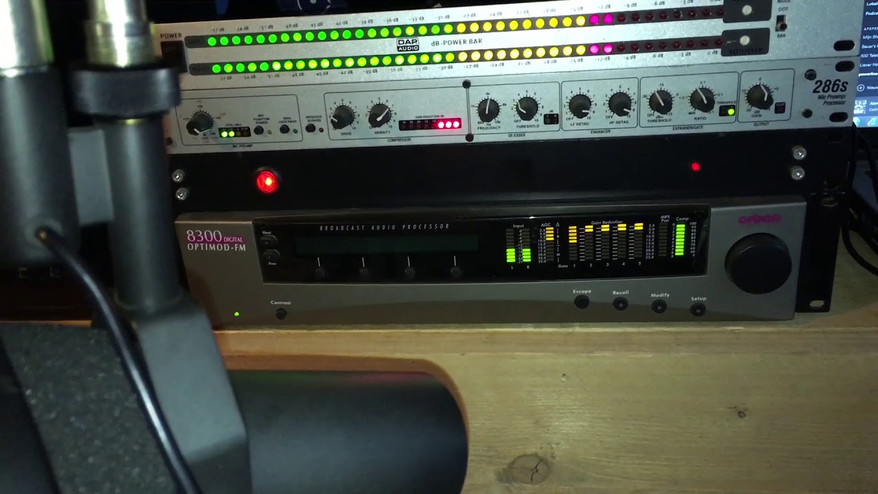 Orban optimod 8300 - YouTube