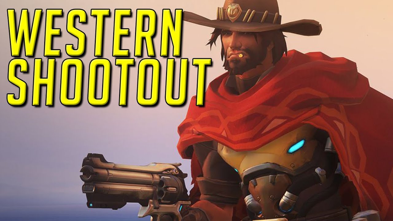 Western Shootout Drawing