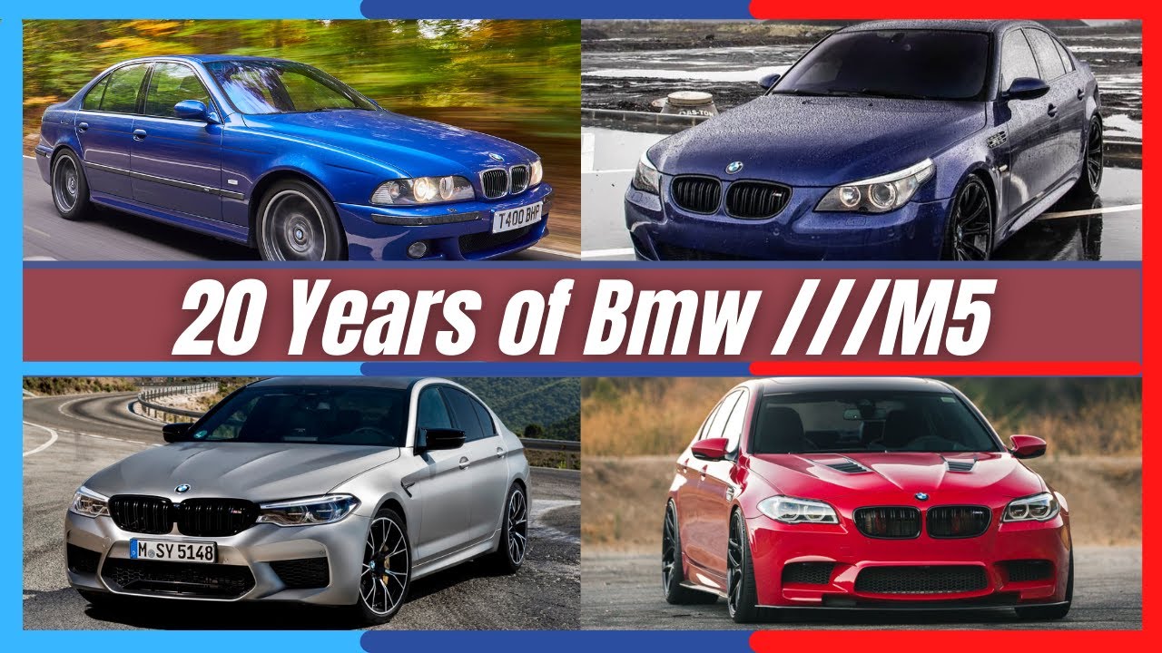 The BMW M5 l E39 VS E60 VS F10 VS F90 - YouTube