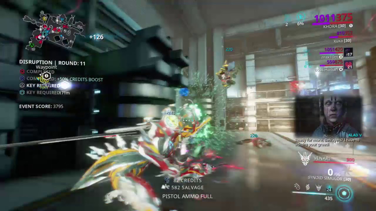 Warframe on xboxone short (disruption) mission 2019 - YouTube