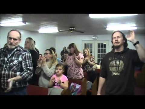 Sis Marie Bolden's church Davy WV with Sis Cheri Campbell john 21..Jan ...