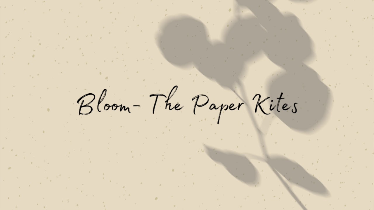 Bloom by The Paper Kites - YouTube