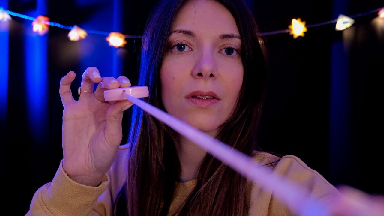 ASMR | Tomando TODAS las MEDIDAS de tu Cara para que te relajes | Love ...