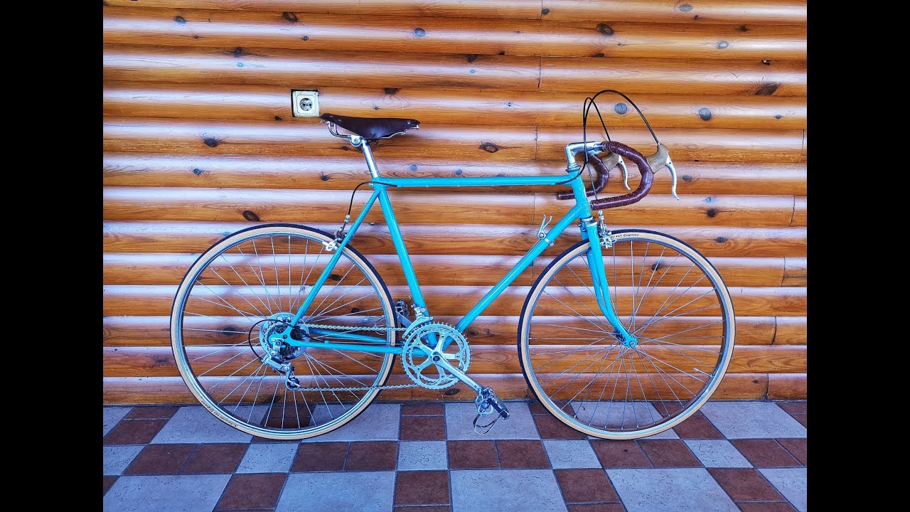 Restoration of a vintage road bike - Rog Senior - YouTube