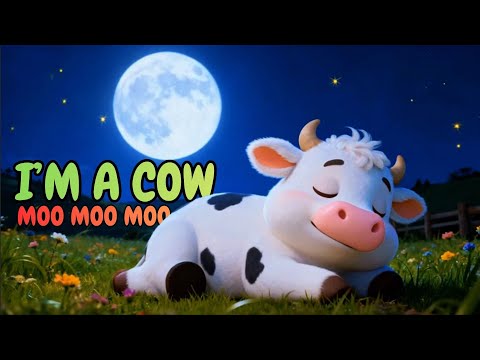 I Am A Cow | Moo Moo Moo | Cow Song | Poem | Rhyme | Fun | Easy | Sing Along