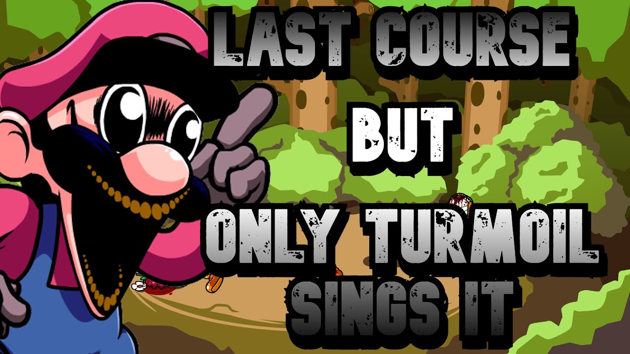 Last Course Turmoil only. ( VS MARIO´S MADNESS V2 ) - FNF - YouTube