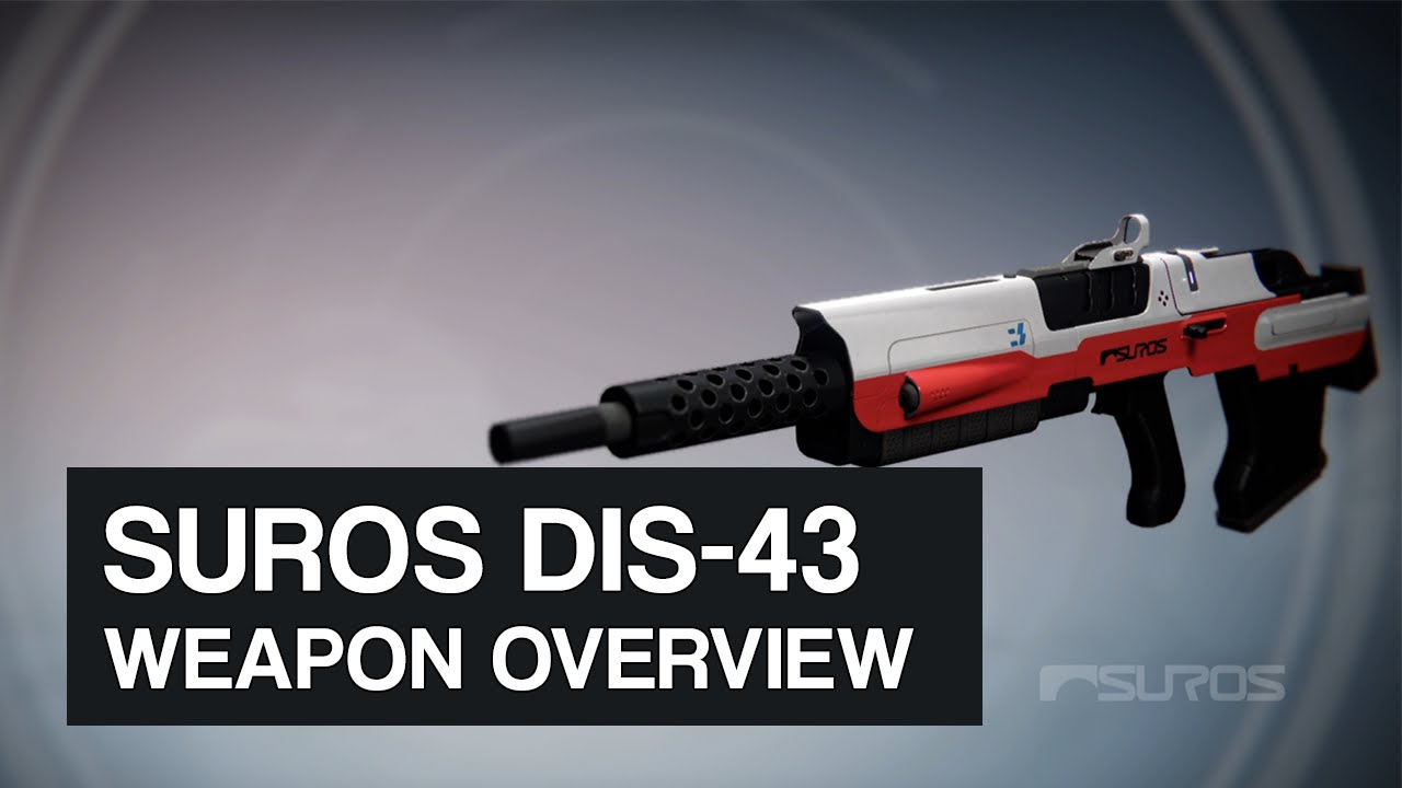 SUROS DIS-43 Weapon Overview! | Legendary Armsday Scout Rifle - YouTube