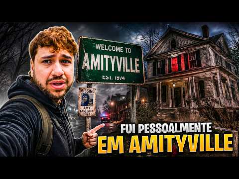 VISITEI A CASA MAIS ASSOMBRADA DOS EUA! (AMITYVILLE) 😳