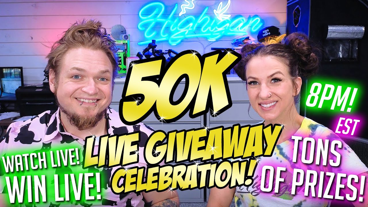 🎉Highigan 50K Live Stream Giveaway Celebration!🎉 - YouTube